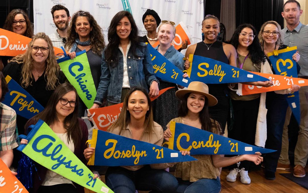 DSF Staff Meeting Pennants | Denver Scholarship Foundation