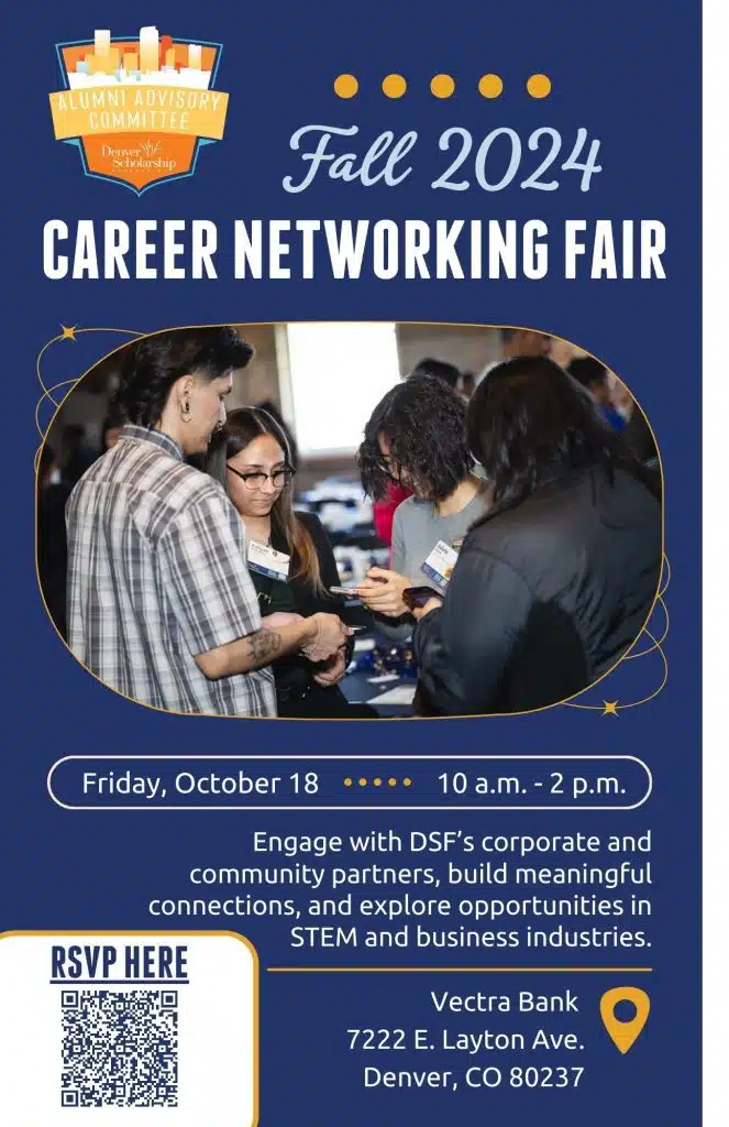 Fall Career Networking Fair | Denver Scholarship Foundation